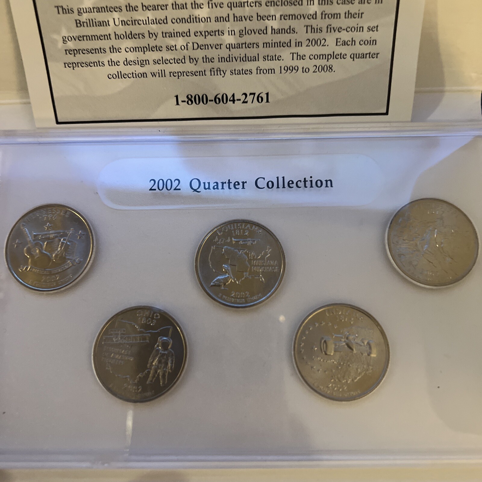 2002 Denver Mint Edition State Quarter Collection | eBay