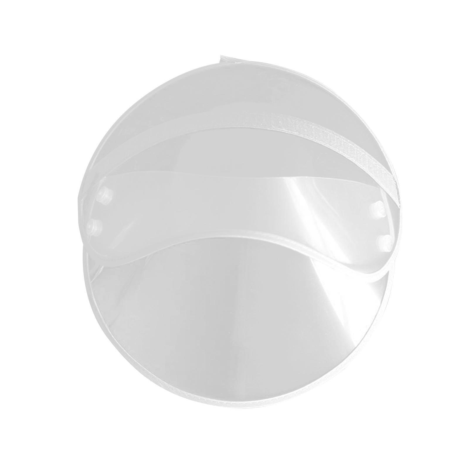 Clear Raincoat Hat Brim Face Cover for Rain Bonnet Rain Wear Accessory ...