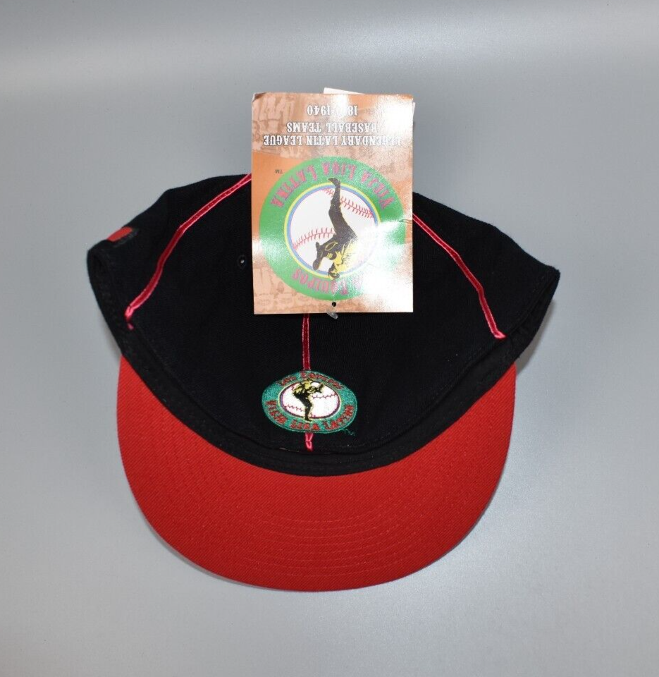 Mexico City Diablos Mexican League Latino Baseball Fitted Cap Hat ...