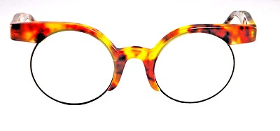 Club LA 5203 Vintage Unisex Round Funky Eccentric Combo Eyeglasses ...