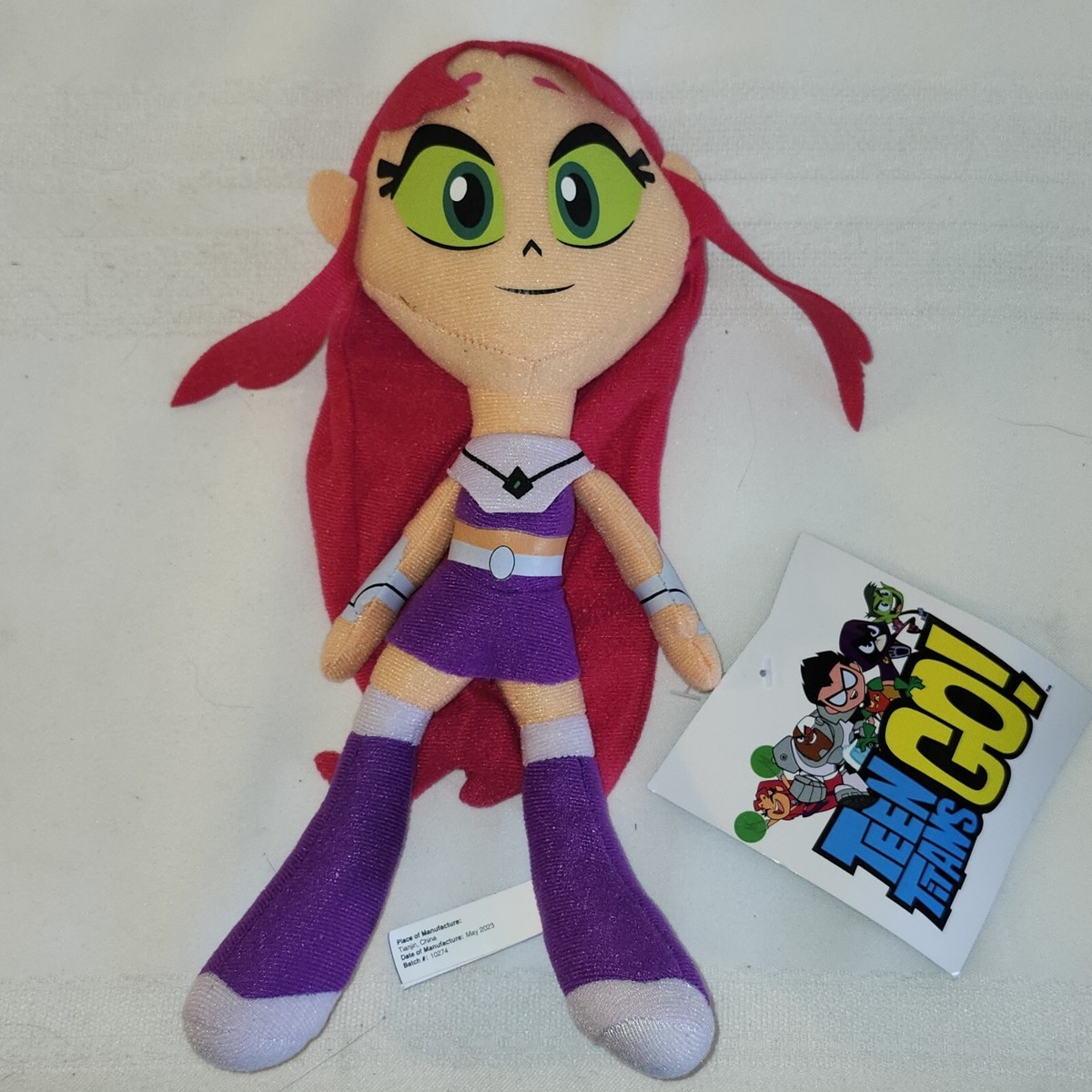Starfire Plush Doll Super Punch: Teen Titans Go Toys Available For