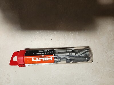 Hilti Screwdriver 25 Bits Ph2 S-b Ph2 50/2" S #2039082 | eBay