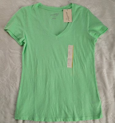 Universal Thread T-Shirt Women's XX-Large Cotton Short Sleeve V-Neck ...