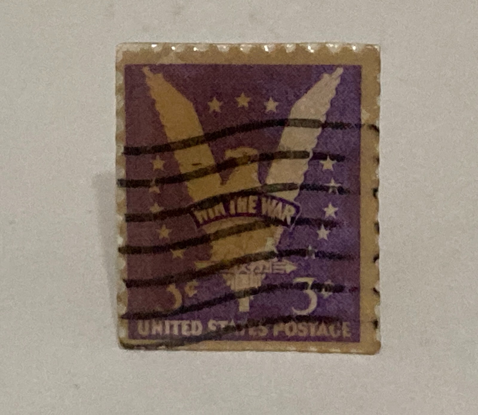 Vintage United States Postage Victory Stamp Win The War Eagle Cufflinks ...