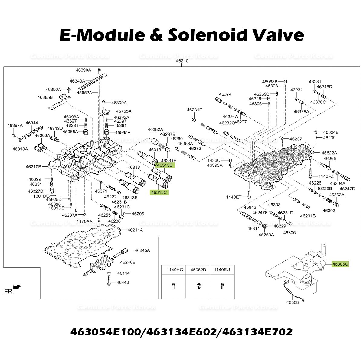 ⭐Genuine⭐ E-Module & Solenoid Valve for Hyundai Equus Genesis | eBay