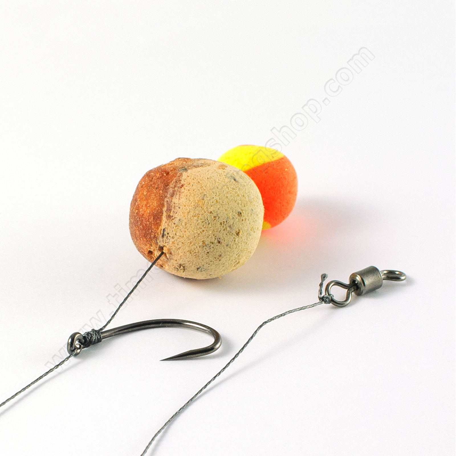 Ready Tied Hair Rigs Barbed X-Strong Hooks Carp Barbel Fishing Boilies ...