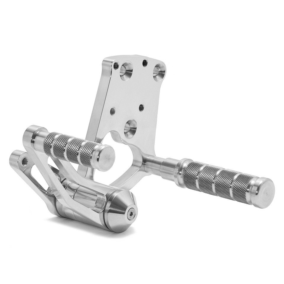 Forward Controls & Kickstand Bracket for Harley Softail Fatboy FLSTF ...