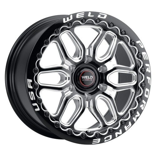 Weld Racing Wheels Laguna 6 Beadlock 17x11 +36 Black Milled 6x127 6x5 ...