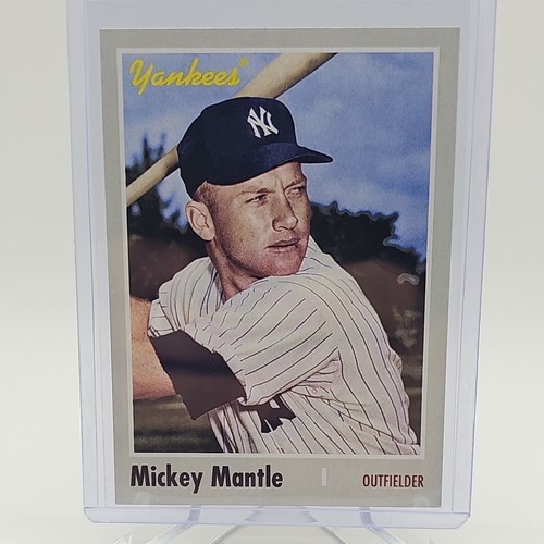 2024 Topps Archives - 1970 Topps Subset Variations #119 Mickey Mantle ...