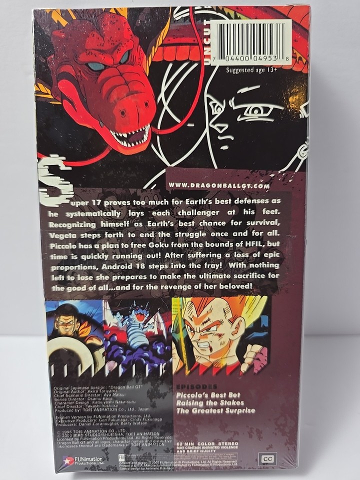 Dragon Ball GT:- Vol. 10: Revelations (Sealed) 704400049538| eBay