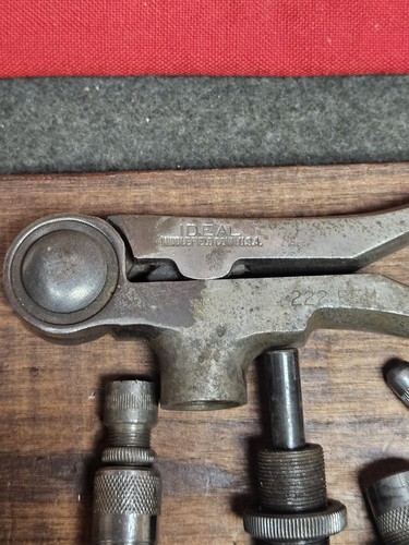 Vintage Lyman Ideal 310 Reloading Tool with .222 Remington Dies Hand ...