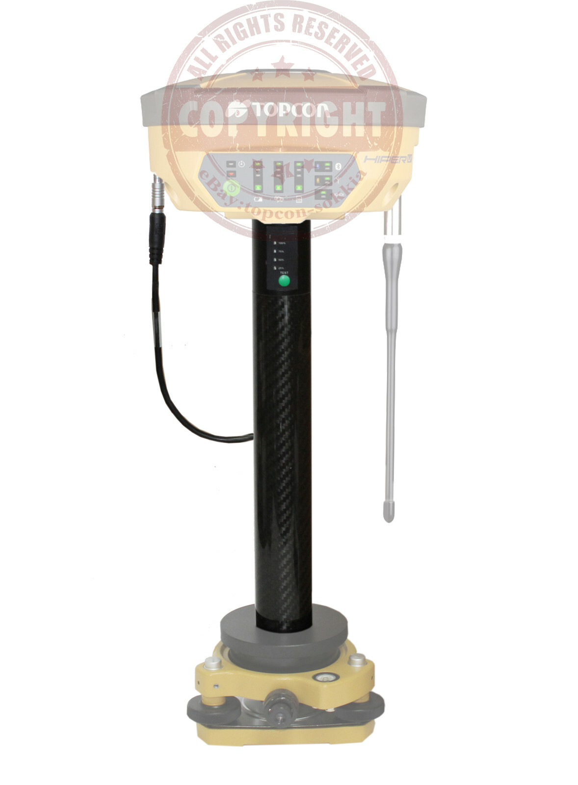 TPI POWERSTICK BATTERY PACK FOR TOPCON GPS, BASE, EXTERNAL, HIPER V ...