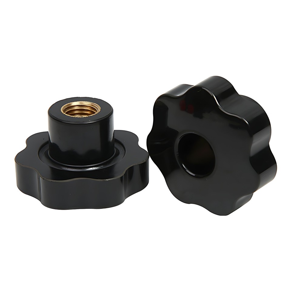 M5 to M16 Knob Female Thread Plastic Star Clamping Nut Knob Screw ...
