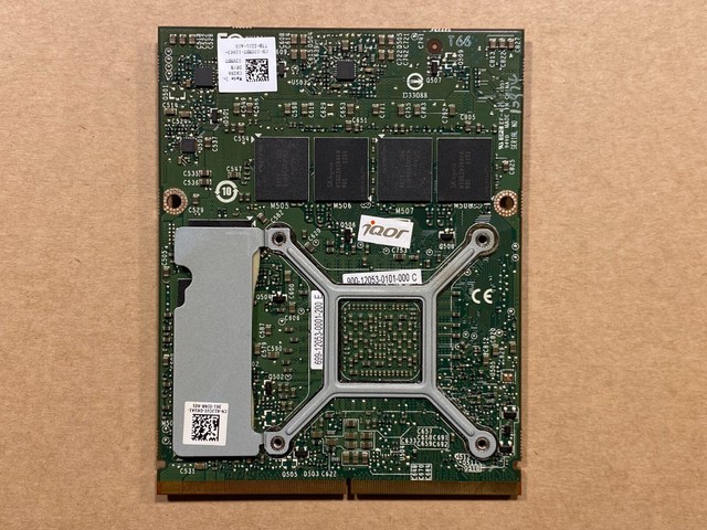 Dell Precision 7710 7720 Nvidia Quadro M5000M 8GB MXM Video Graphics ...