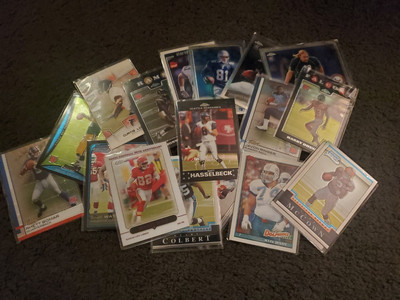 Mixed NFL Card Lot - Some Rookies - Topps Bowman Chrome Finest ~ 20 ...