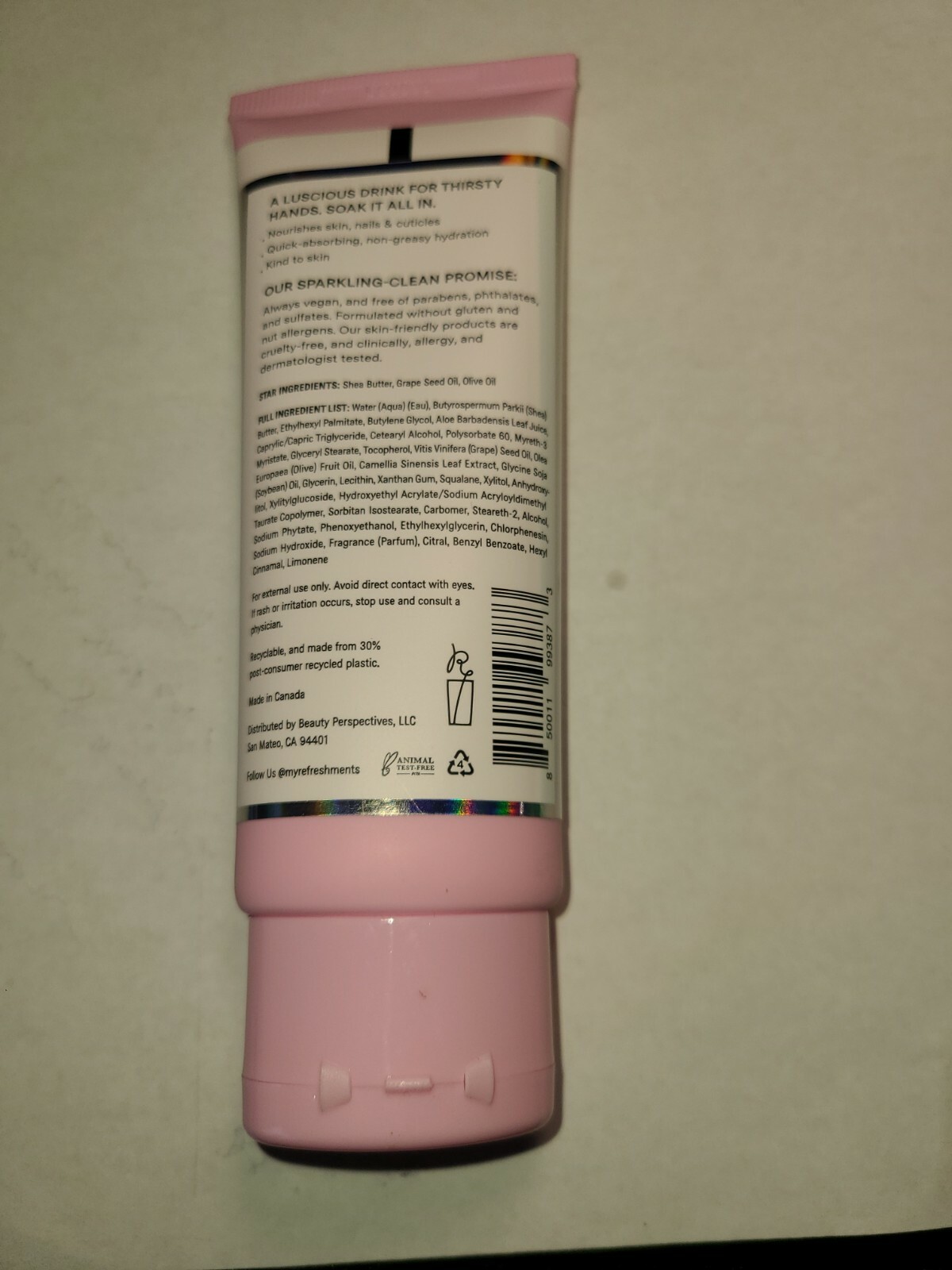 Refreshments Luscious Hand Cream Lotion Citrus Spritz NEW FULL SIZE | eBay