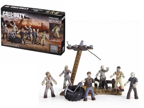 Mega Bloks Construx Call of Duty 06826 Zombies Horde Collectible Figure ...