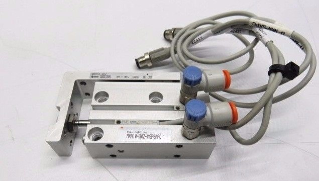 SMC MXH10-30Z-M9PSAPC Compact Slide Cylinder w/ SMC D-M9P Sensor | eBay