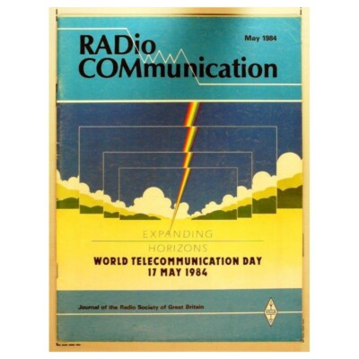 RADio COMmunication Magazine May 1984 mbox568 World Telecommunication ...