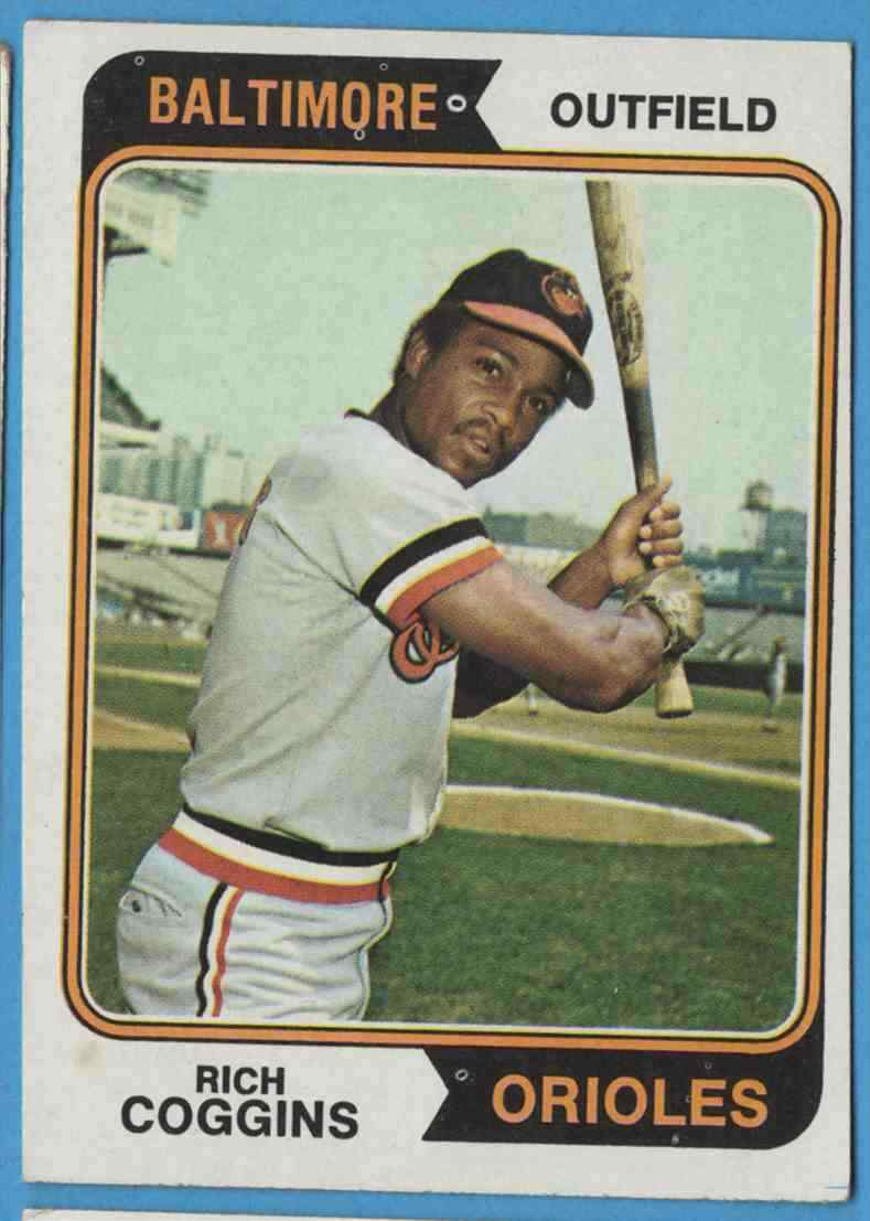 1974 Topps Richard Coggins #353 Baltimore Orioles | eBay