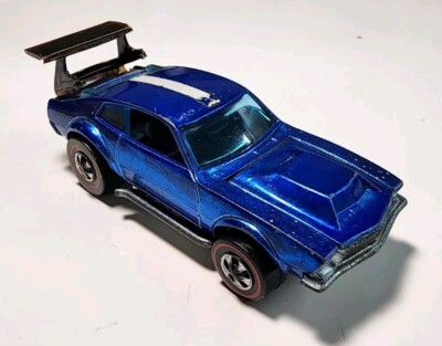 Vintage Hot Wheels Redline HK Blue Mighty Maverick 1/64 Diecast Ford | eBay