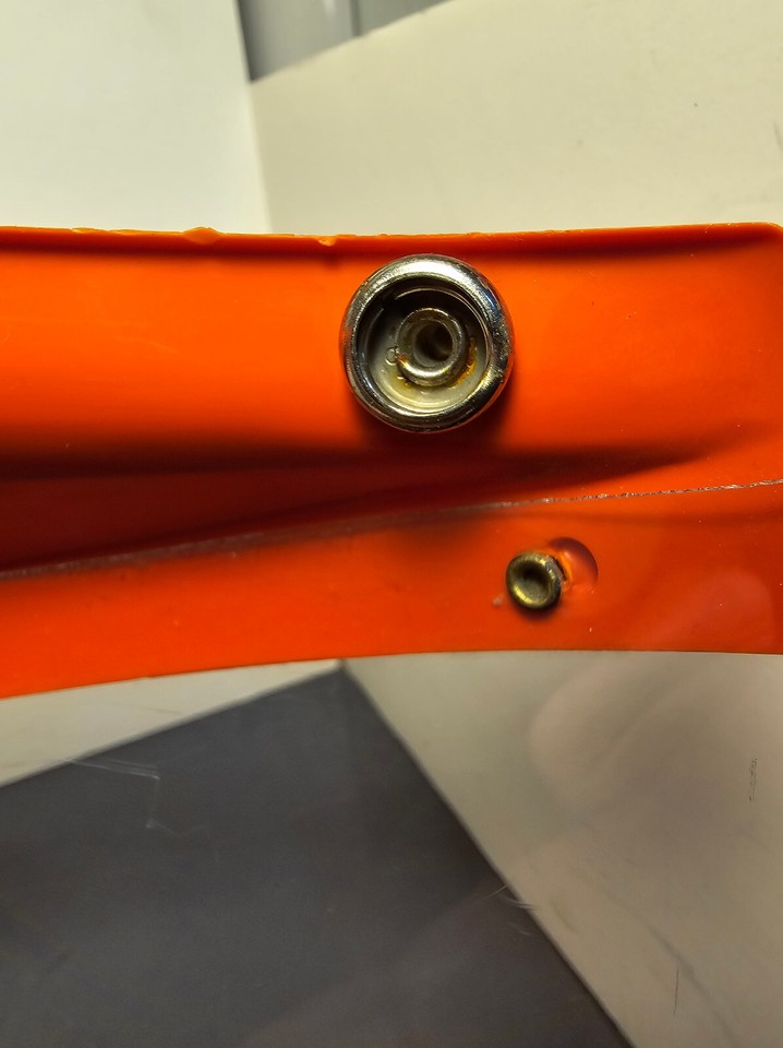 VTG BELL 240 Visor Orange From Super Magnum Helmet 1970's OUTSTANDING ...