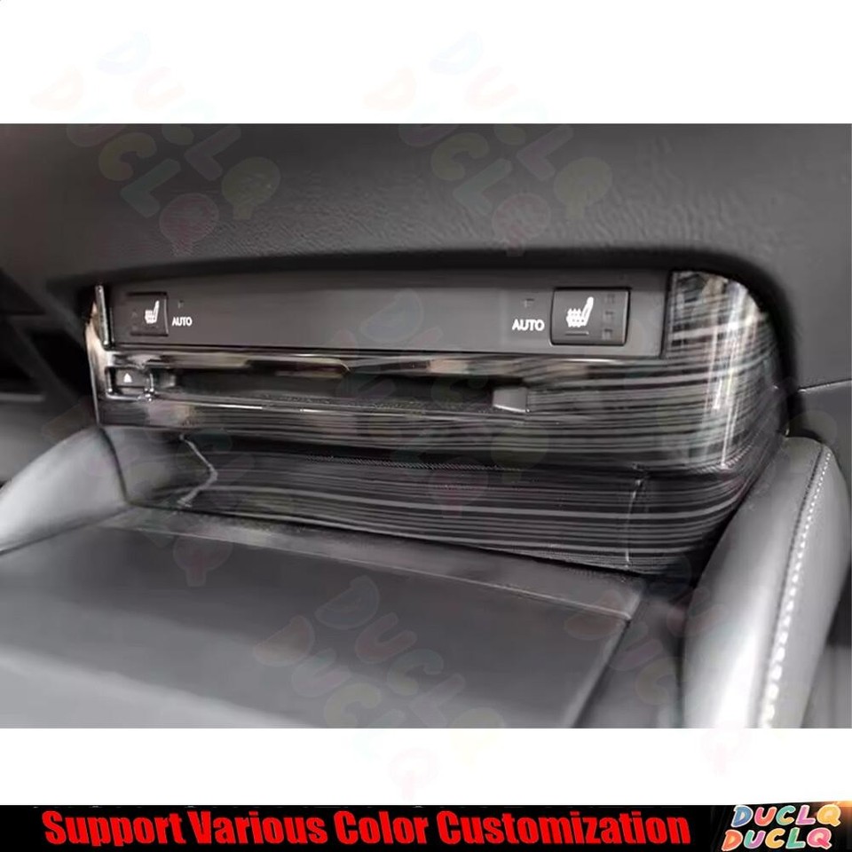 For Lexus ES250 300h 350 19-2021 Black Wood Console CD Switch Control ...