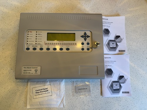 Kentec syncro 8000 analogue addressable 1 Loop fire alarm panel ...