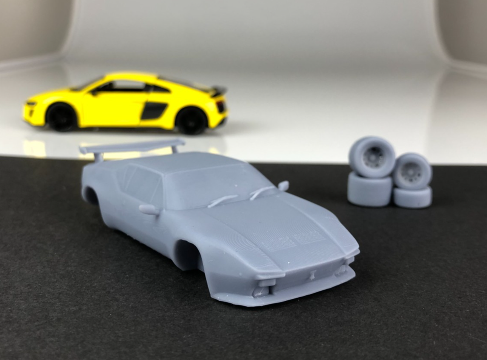 De Tomaso Pantera GT5 (1985) 1/87 64 43 32 24 25 18 Tamiya Termac Norev ...