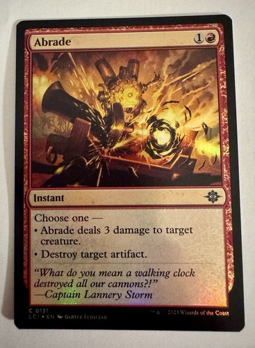 Abrade Foil (131) The Lost Caverns of Ixalan LCI MTG Magic | eBay