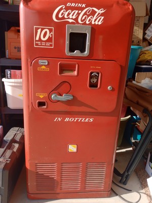 COCA COLA COKE VINTAGE VENDING MACHINE ORIGINAL VMC 33 VENDORLATOR | eBay
