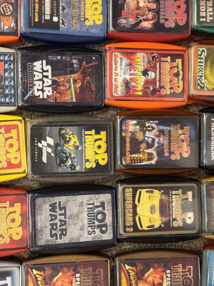 Top trumps Cards - Various titles - Select from the drop down menu ...