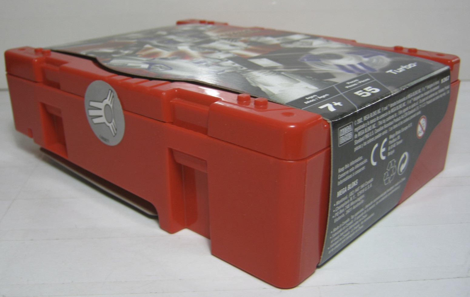 2002 MEGA BLOCKS GYRO RACERS TURBO 55 PIECES # 9367 ROBOT MISP MISB NEW ...