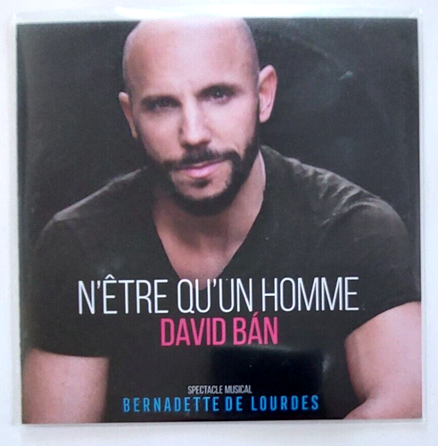 CD Single ♦ DAVID BAN chante BERNADETTE SOUBIROU DE LOURDES : N'ÊTRE QU'UN HOMME | eBay