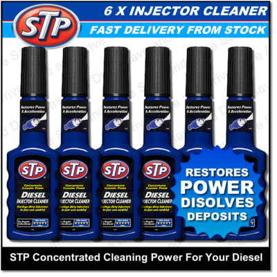 6x STP Diesel Injector Cleaner Fuel System Treatment Additive Restores ...