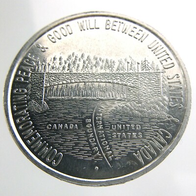 1938-1968 Commemorative Peace Token 1000 Islands Bridge 30th ...