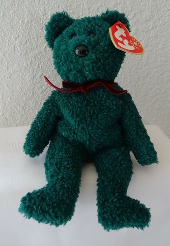 TY 2001 CHRISTMAS HOLIDAY TEDDY Date of Birth: December 24, 2000 TUSH ...