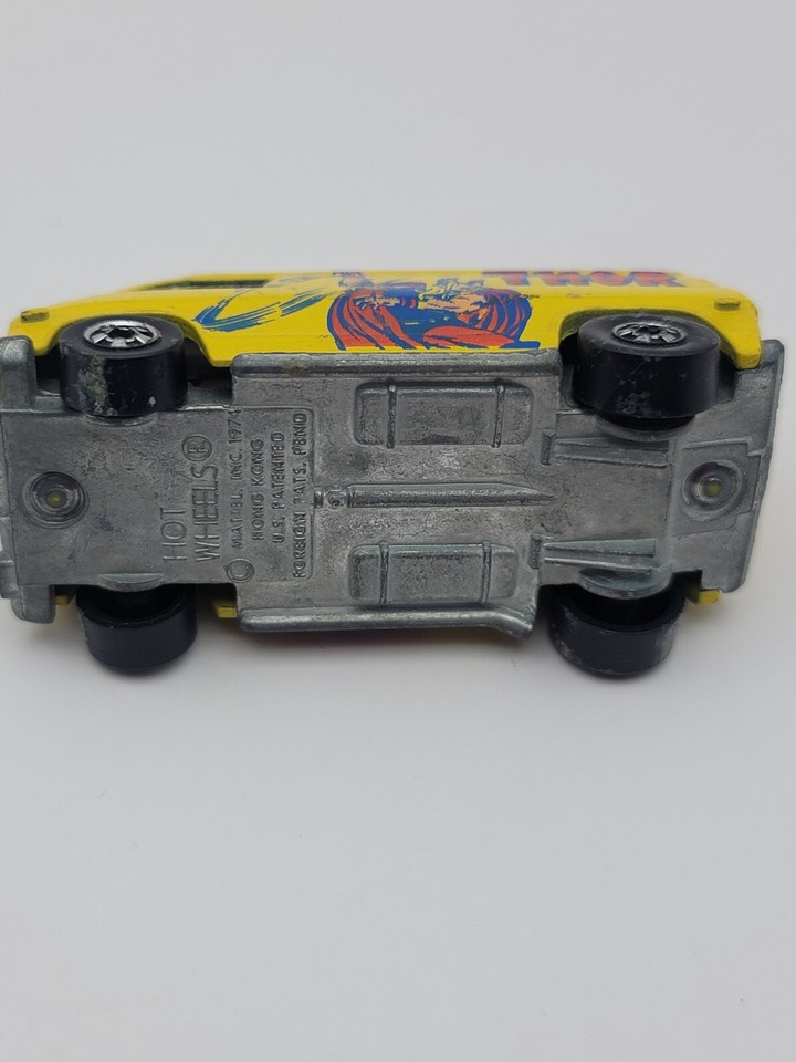 Hot Wheels 1970's Mighty Thor and Incredible Hulk Vans VHTF | eBay