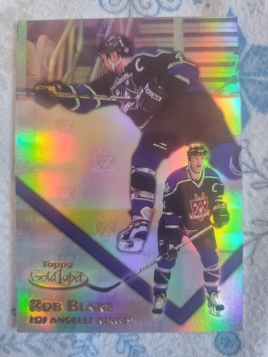 Rob Blake 2000-01 Topps Gold Label #72 Parallel Class 2 Los Angelas Kings Card | eBay