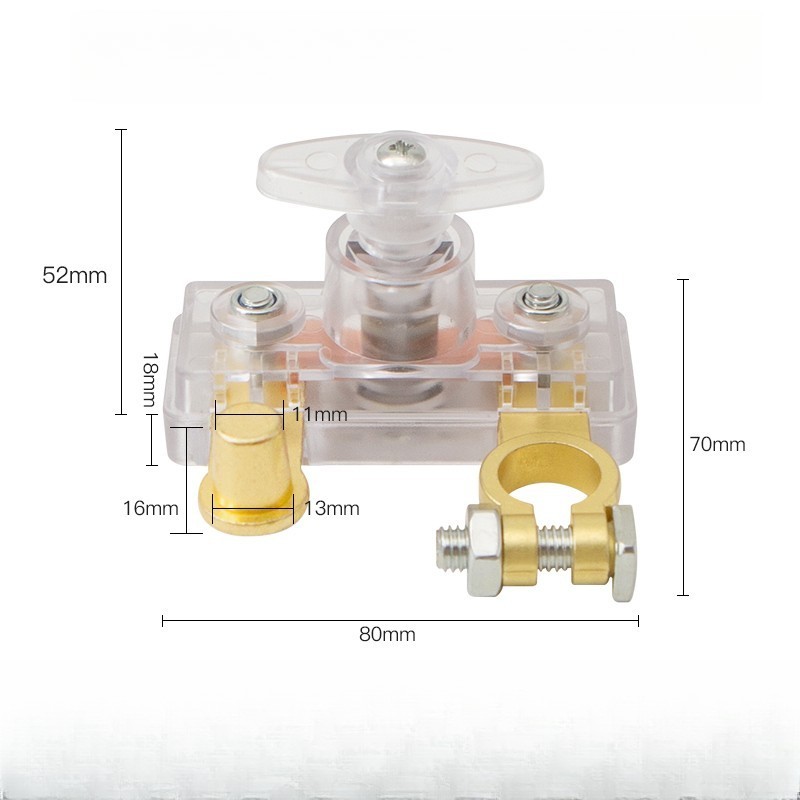Power Cut Battery Disconnect Car Cutoff Switch Easy Direct Fit Battery ...
