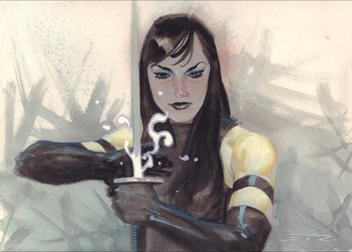 Esad Ribic Original Psylocke Art 🔥 Uncanny X-Force 14x10 | eBay