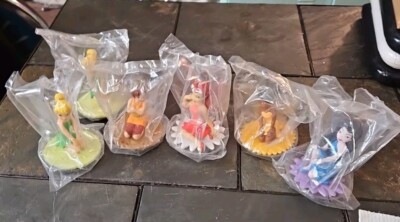 Decopac Disney Fairies Tinkerbell & others 6 pack Cake Toppers Stampers ...