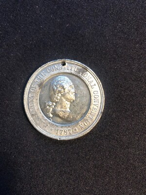 1887 Constitutional Convention Centennial Commemorative Medal | eBay