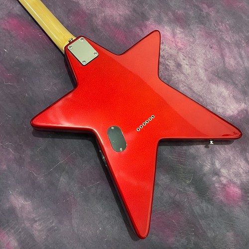 Red Daisy Rock Debutante Star Electric Guitar Chrome Plated Hardware 6 ...