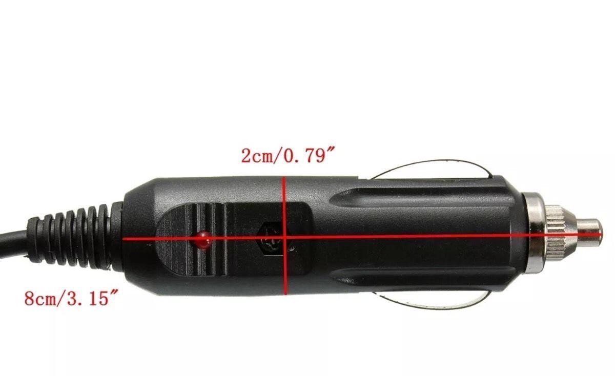 5M CAR EXTENSION CABLE SOCKET LEAD CORD ADAPTER 12V/24V 16 Feet Long ...