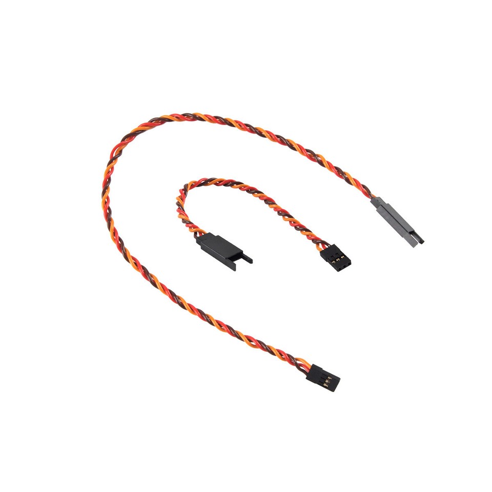 5PCS Twisted Wire Extension Cable 15cm 30cm 100cm For RC Model Airplane ...