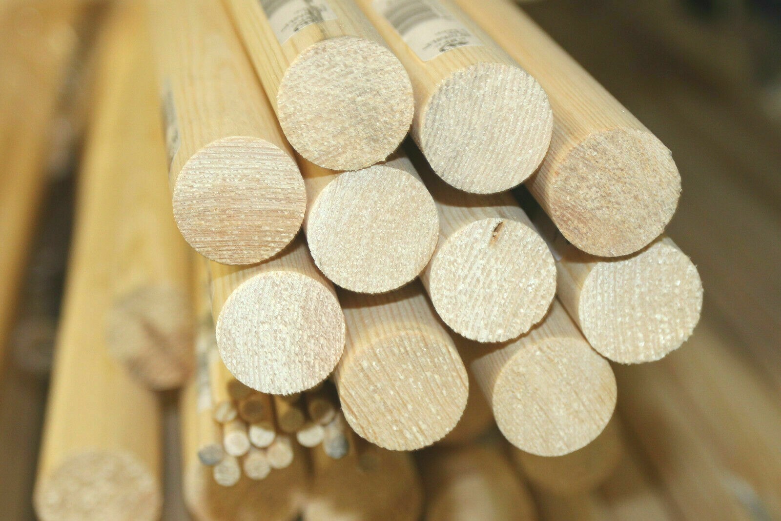 Wood Dowel Doweling OAK PINE or HARDWOOD 1.2 MTR 1200mm Long Tent Tee ...