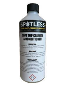 500ml Soft Top Cleaner And Conditioner Convertible Cleaner Roof Cleaner ...