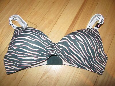 25H/VICTORIAS SECRET BRA/NWT/ZEBRA PRINT/SIZE 36C! | eBay