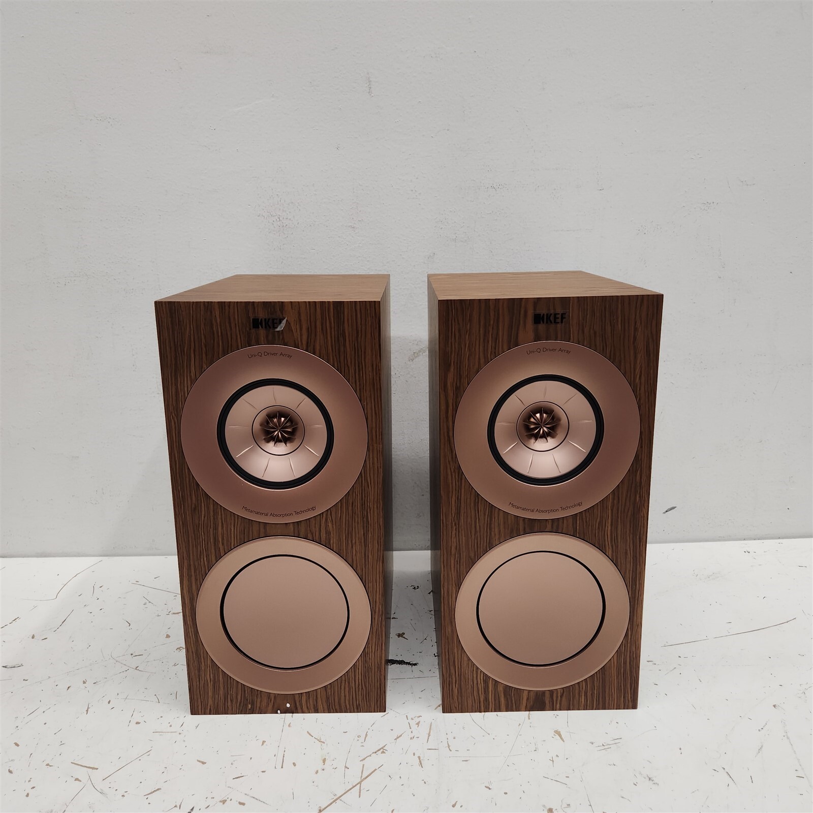 KEF - R3 Meta Bookshelf Loudspeaker (Pair) - Walnut [R3WAG] | eBay